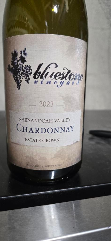 2023 Bluestone Vineyard Chardonnay, USA, Virginia, Shenandoah Valley ...