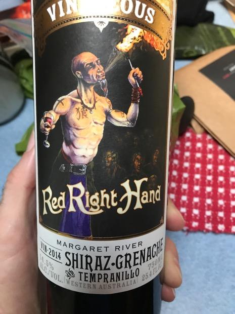 2015 Vinaceous Red Right Hand, Australia, South Australia, Fleurieu ...