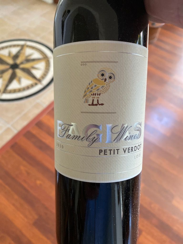2021 Evangelos Bagias Petit Verdot, USA, California, Central Valley ...