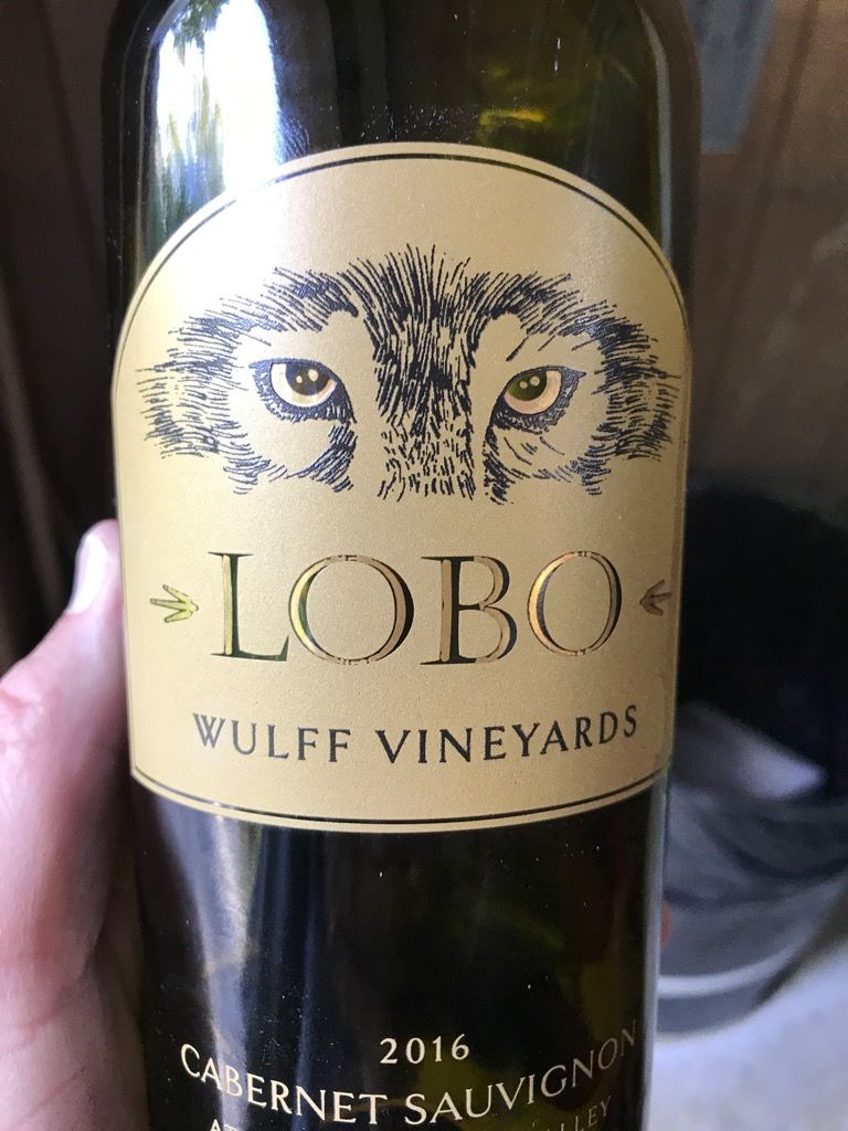2017 Lobo Wines Cabernet Sauvignon Wulff Vineyards, USA, California ...