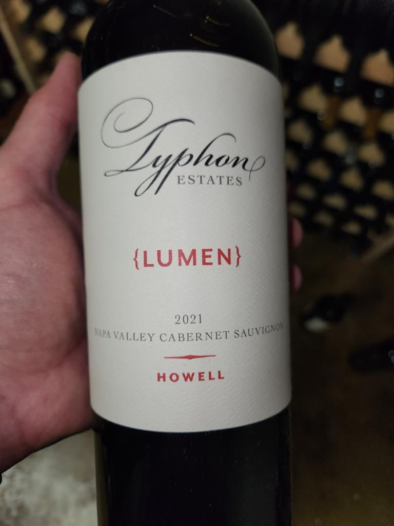 2021 Typhon Estates Cabernet Sauvignon Lumen, USA, California, Napa ...