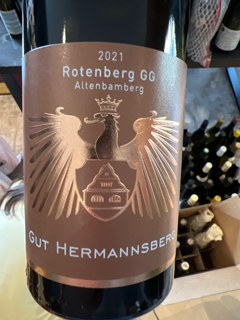 2021 Gut Hermannsberg Altenbamberger Rotenberg Riesling Kabinett ...
