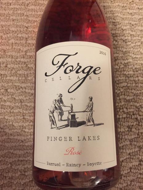 2017 Forge Cellars Pinot Noir Rosé, USA, New York, Finger Lakes ...