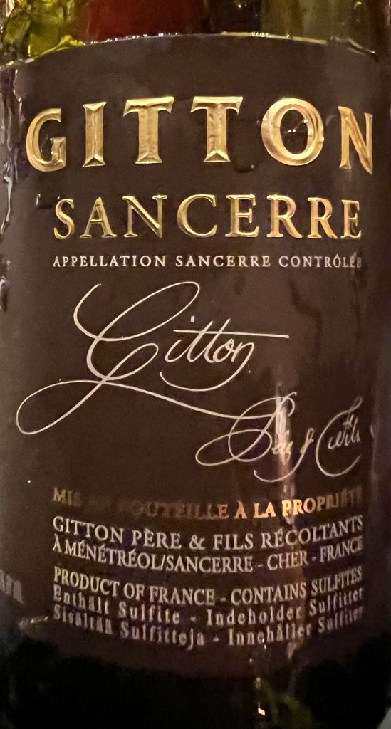 2021 Gitton Père et Fils Sancerre, France, Loire Valley, Upper Loire ...