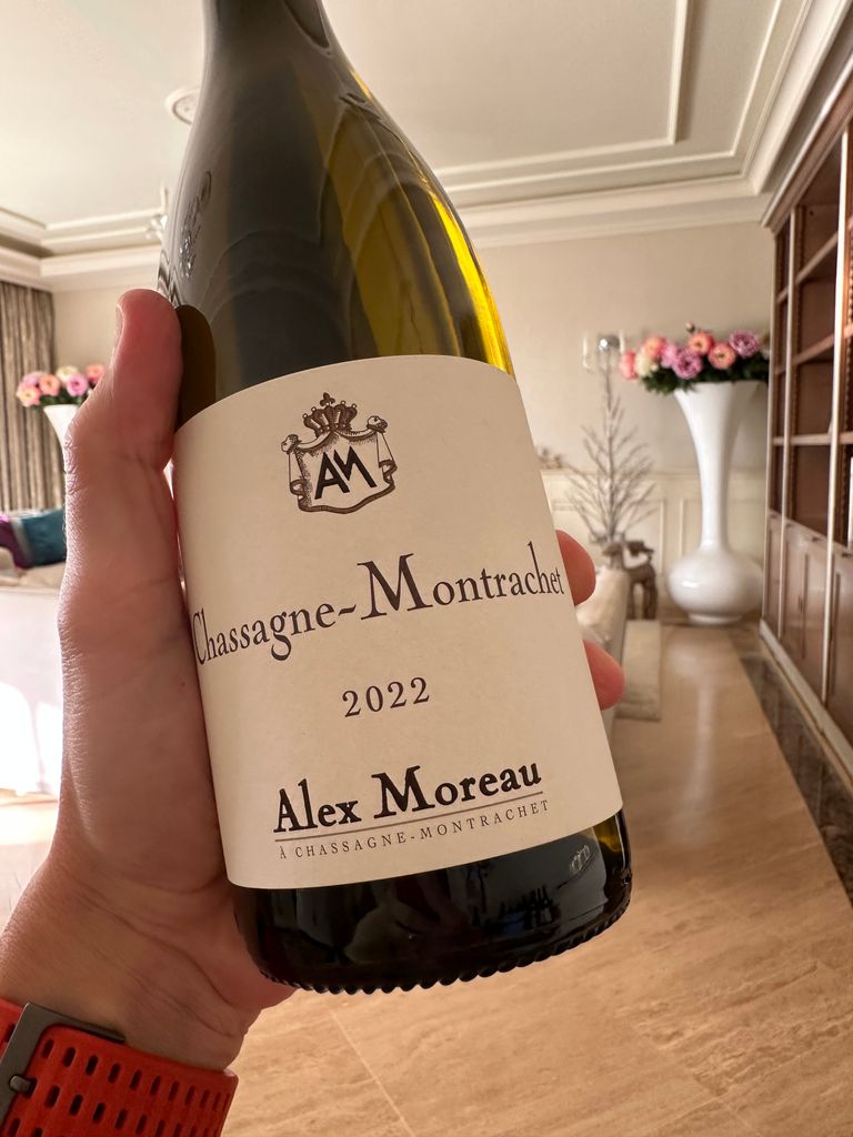 2022 Alex Moreau Chassagne-Montrachet, France, Burgundy, Côte de Beaune ...