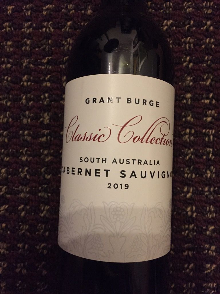 2019 Grant Burge Cabernet Sauvignon Classic Collection, Australia ...