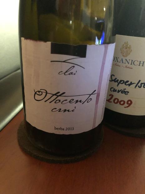 2013 Clai Ottocento Crni, Croatia, Istria and Kvarner, Istra, Zapadna ...