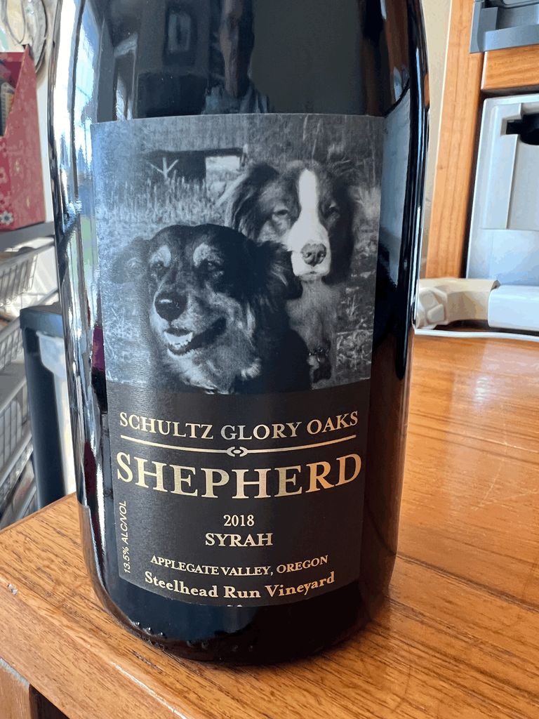 2020 Schultz Wines Syrah Shepherd Steelhead Run Vineyard, USA, Oregon ...