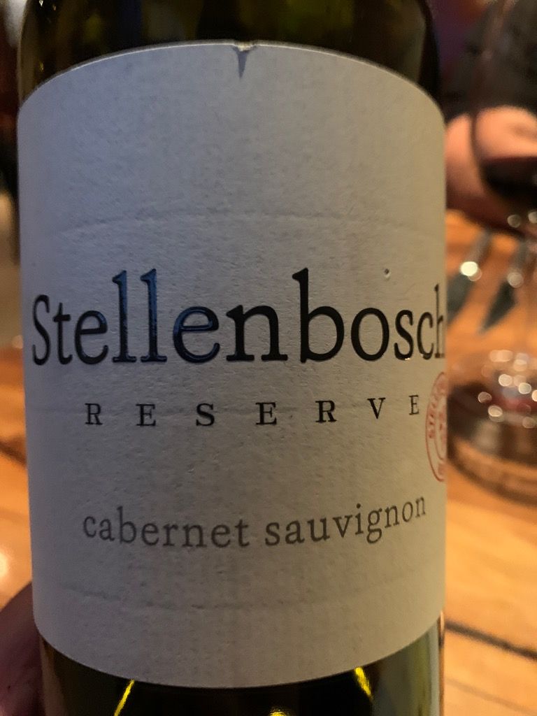 2018 Jean Engelbrecht Cabernet Sauvignon The Stellenbosch Reserve Ou ...