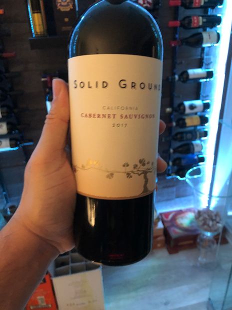 2017 Solid Ground Cabernet Sauvignon, USA, California, Central Valley ...