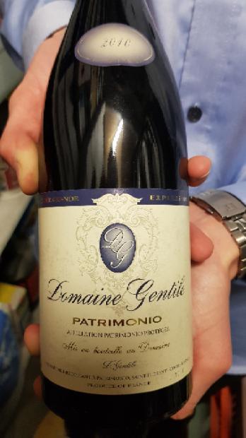 2010 Domaine Gentile Patrimonio, France, Corsica, Patrimonio ...