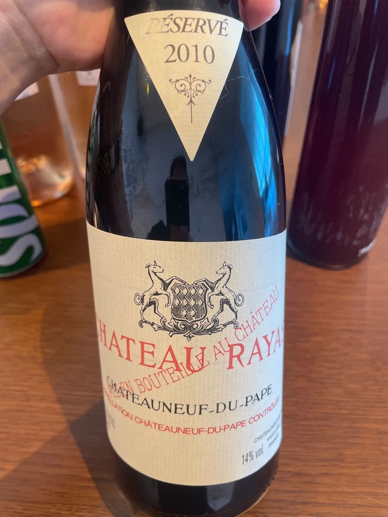 2010 Château Rayas Châteauneuf-du-Pape Blanc Réserve, France, Rhône ...