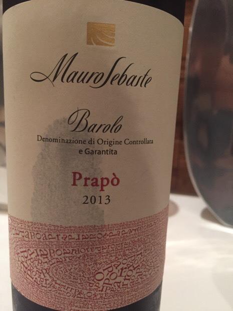 2013 Mauro Sebaste Barolo Prapò, Italy, Piedmont, Langhe, Barolo ...