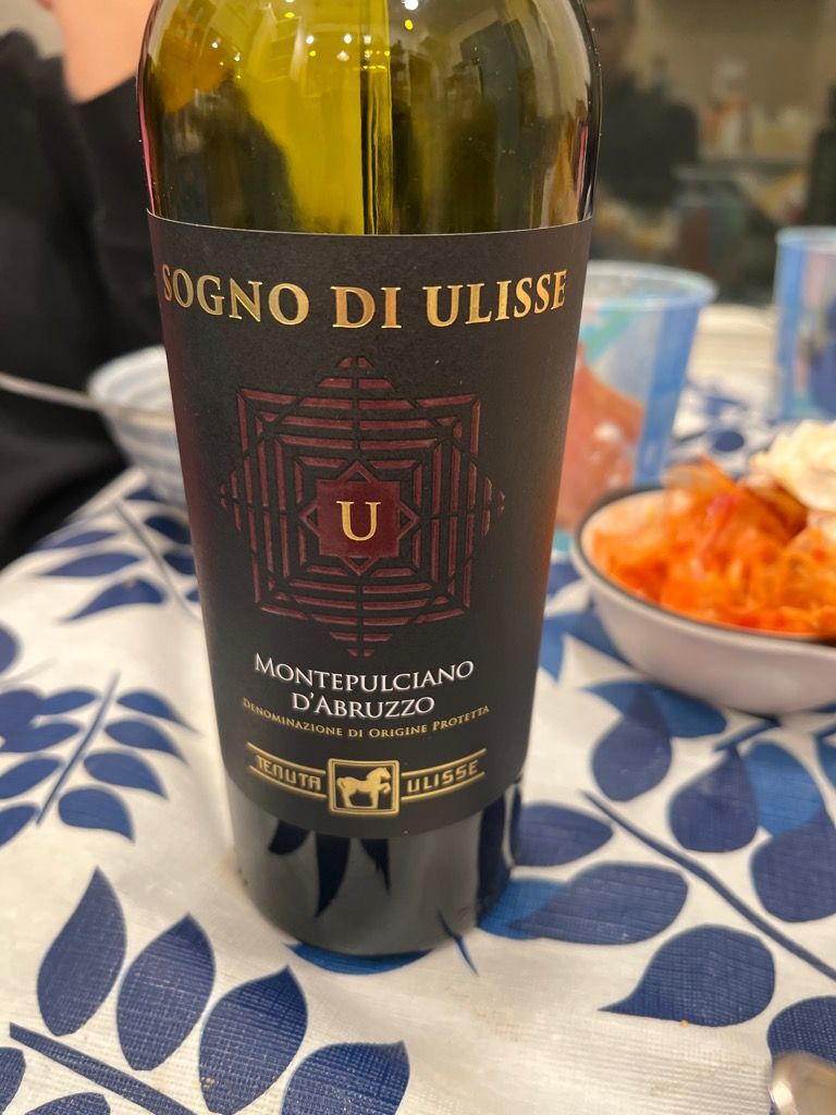 2020 Tenuta Ulisse Montepulciano d'Abruzzo Sogno di Ulisse, Italy ...