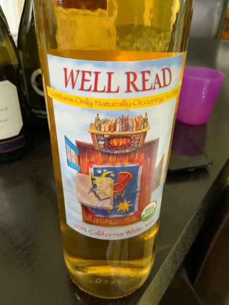 2013 Well Read Wines White Wine, USA, California - CellarTracker