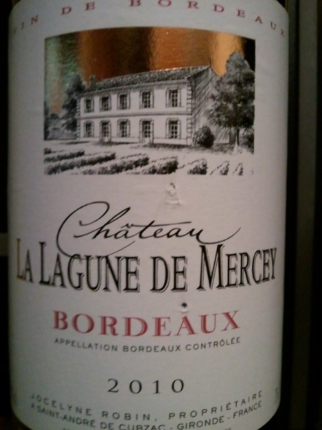 2010 Château La Lagune de Mercey, France, Bordeaux - CellarTracker