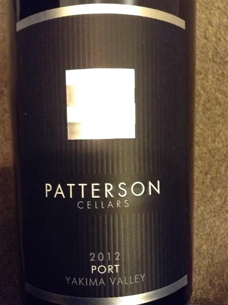 2012 Patterson Cellars Washington Yakima Valley, USA, Washington ...