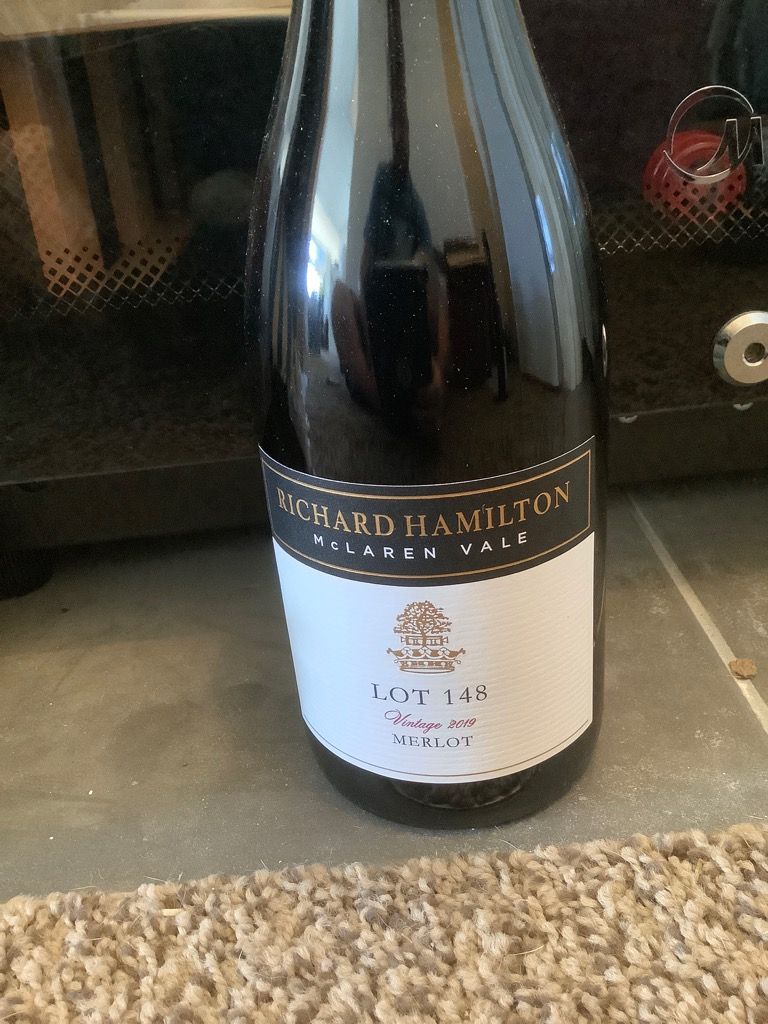 2019 Richard Hamilton Merlot Lot 148, Australia, South Australia ...
