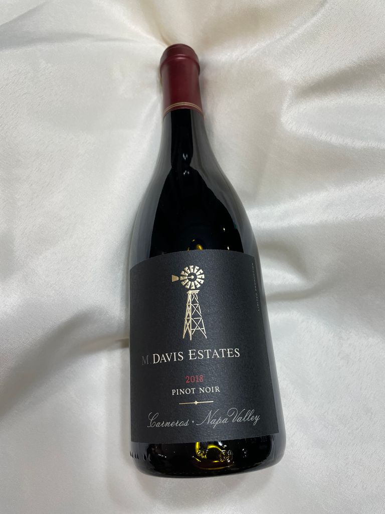 2018 Davis Estates Pinot Noir, USA, California, Napa Valley - CellarTracker
