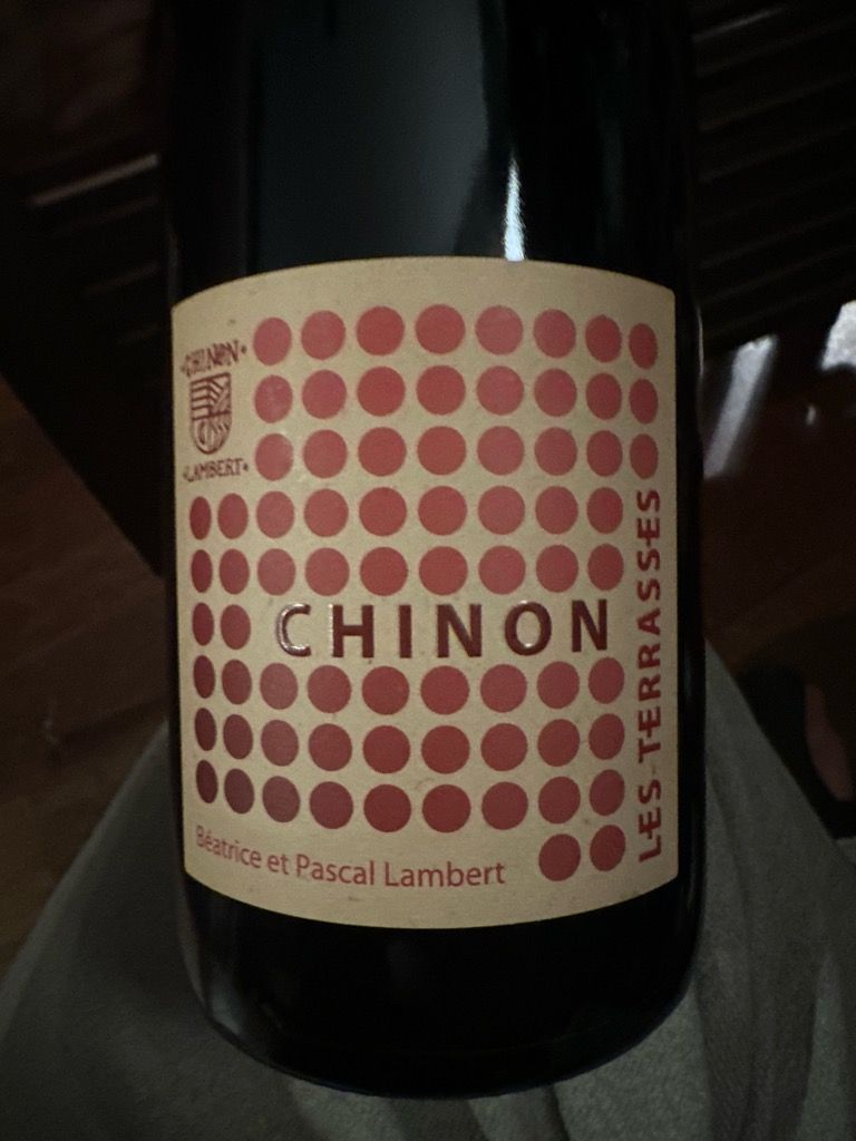 2021 Béatrice et Pascal Lambert Chinon Les Terrasses, France, Loire Valley, Touraine, Chinon ...