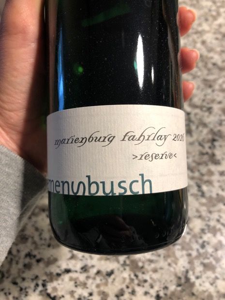 2017 Weingut Clemens Busch Pundericher Marienburg Fahrlay Riesling ...