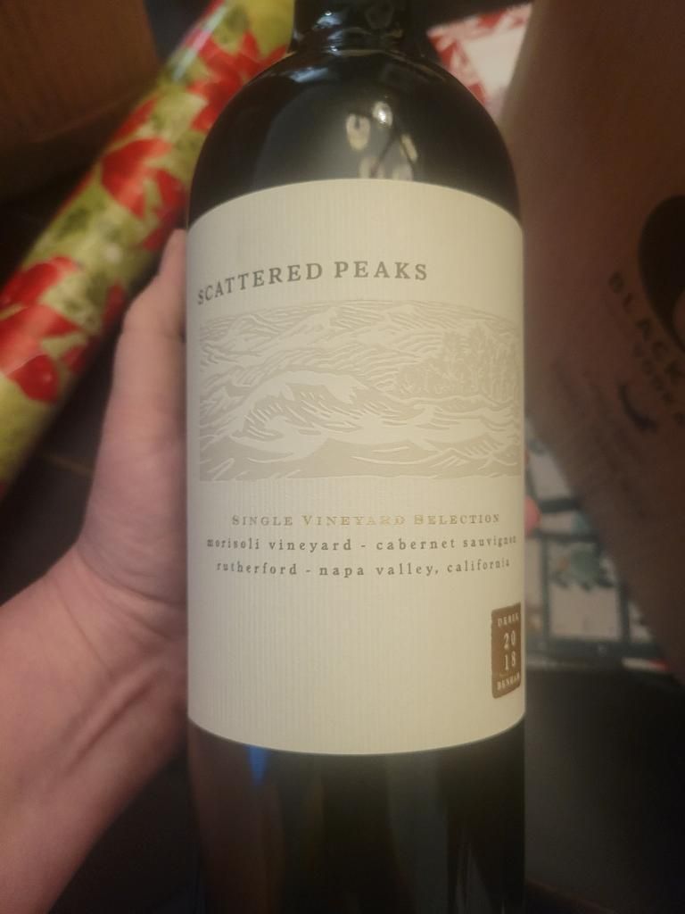 2018 Scattered Peaks Cabernet Sauvignon Morisoli Vineyard, USA ...
