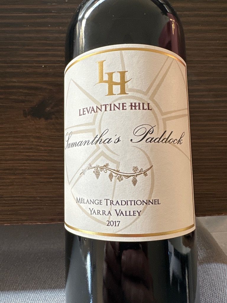 2017 Levantine Hill Estate Mélange Traditionnel Samantha's Paddock ...