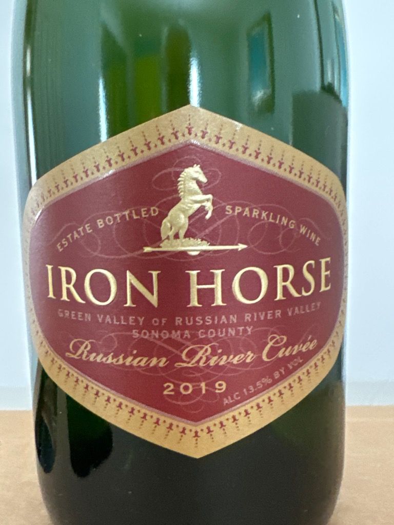 2019 Iron Horse Vineyards Russian River Cuvée, USA, California, Sonoma ...