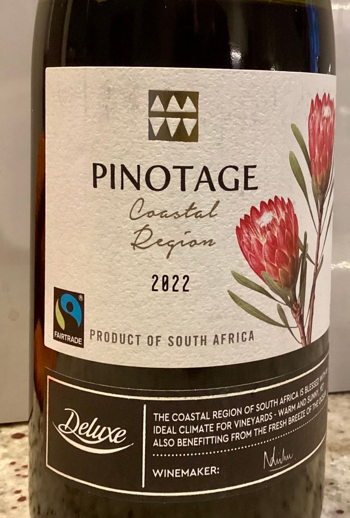2022 Perderberg Winery Pinotage Lidl Deluxe, South Africa, Coastal ...