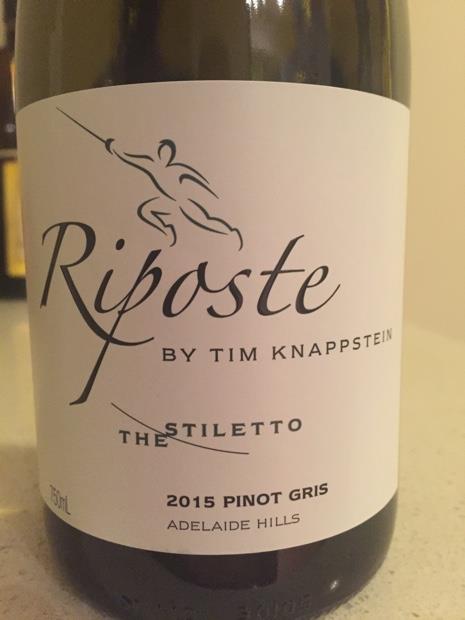 2021 Riposte Pinot Gris "Stiletto", Australia, South Australia, Mount ...