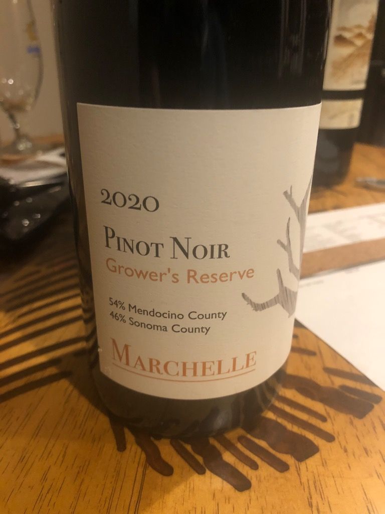 2020 Marchelle Wines Pinot Noir Oppenlander, USA, California, North ...