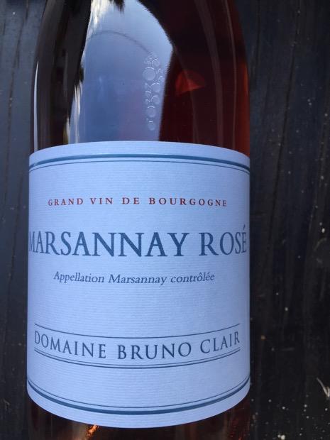 2014 Domaine Bruno Clair Marsannay Rosé, France, Burgundy, Côte de ...