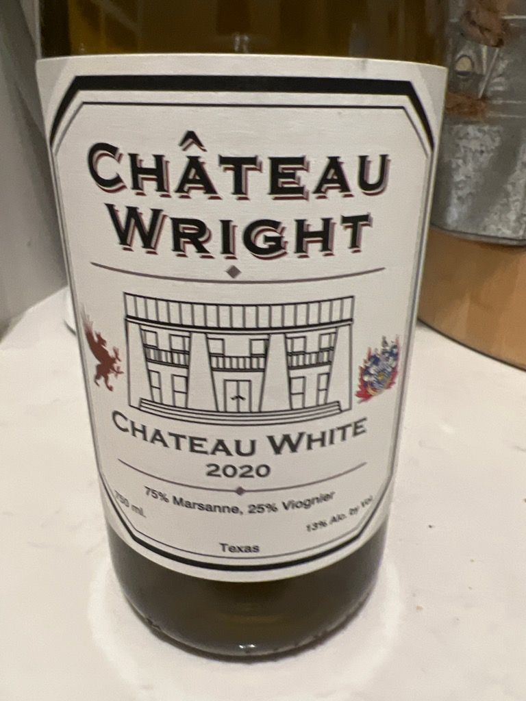 2020 Château Wright The Chateau White, USA, Texas, Texas Davis ...