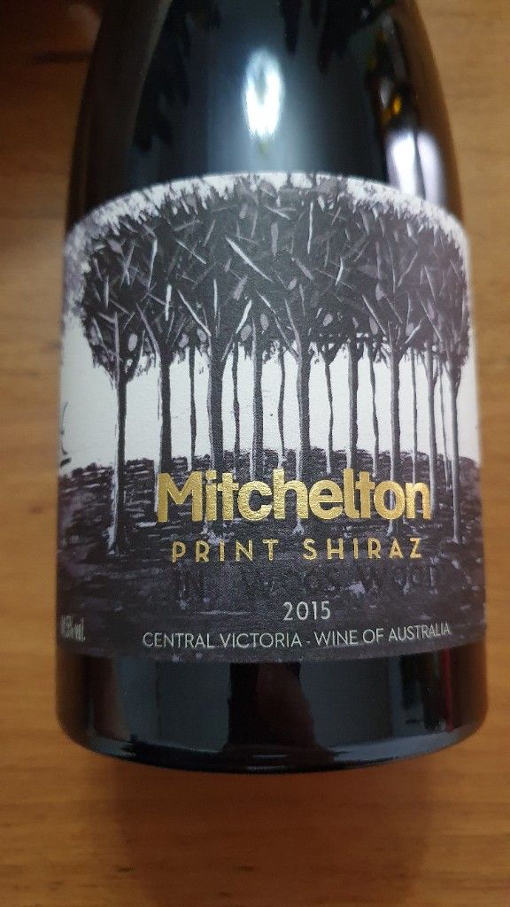2015 Mitchelton Shiraz Print, Australia, Victoria, Central Victoria ...