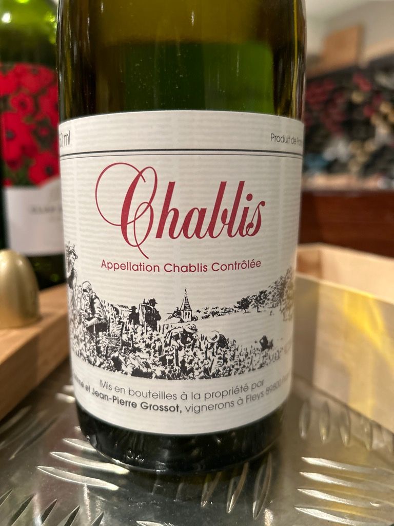 2021 Domaine Corinne et Jean Pierre Grossot Chablis, France, Burgundy ...