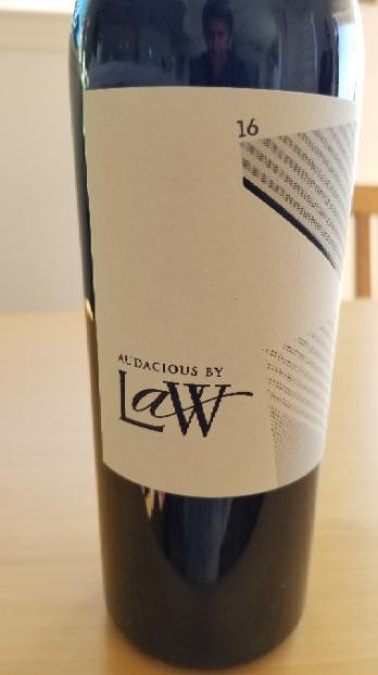 2016 Law Estate Wines Audacious, USA, California, Central Coast, Paso ...