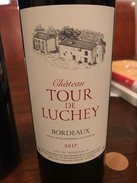 2018 Château Tour de Luchey, France, Bordeaux - CellarTracker