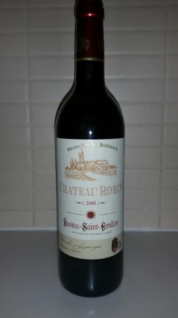 2008 Château Robin Lussac-St. Émilion, France, Bordeaux, Libournais ...