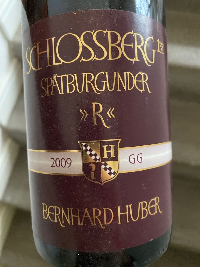 2008 Bernhard Huber Hecklinger Schlossberg Spätburgunder Reserve ...