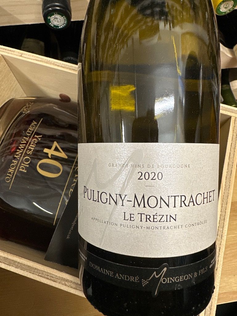 2020 Domaine André Moingeon & Fils Puligny-Montrachet Le Trézin, France ...