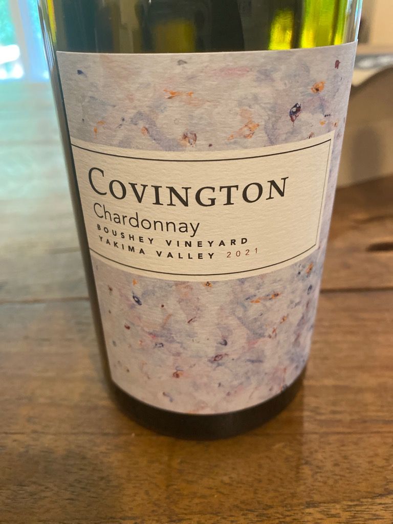 2020 Covington Cellars Chardonnay Boushey Vineyard, USA, Washington ...