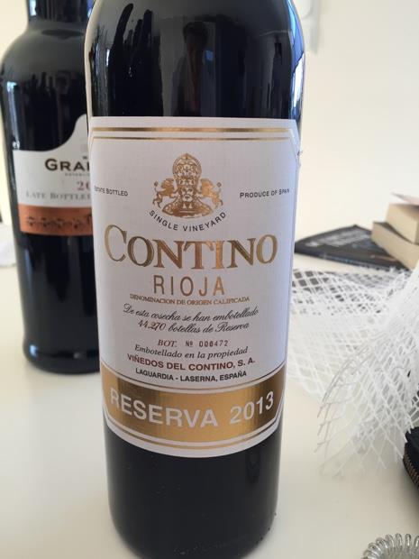 2013 Bodegas y Viñedos del Contino Rioja Contino Reserva, Spain, La ...