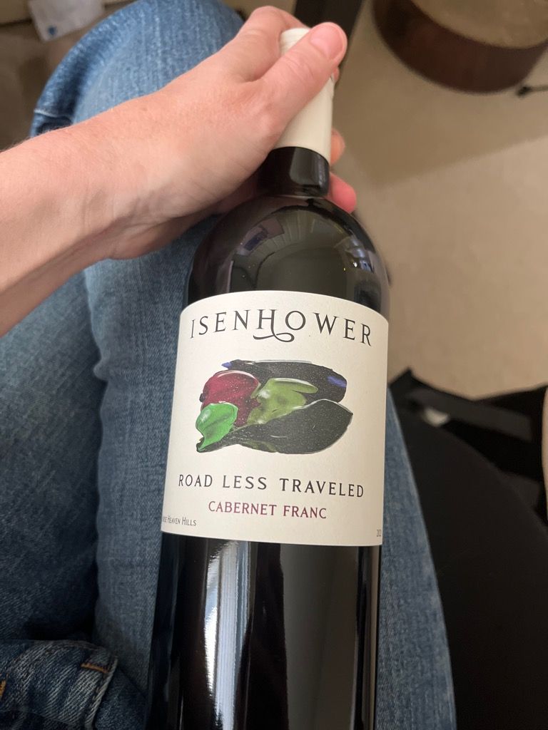 2021 Isenhower Cellars Cabernet Franc Road Less Traveled, USA ...