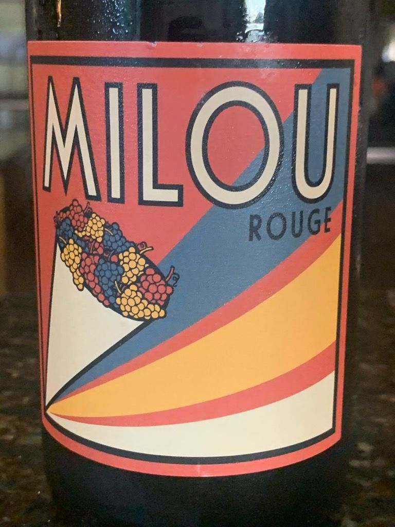 2018 Les Vignerons du Sommièrois Vin de Pays d'Oc Milou Rouge, France ...