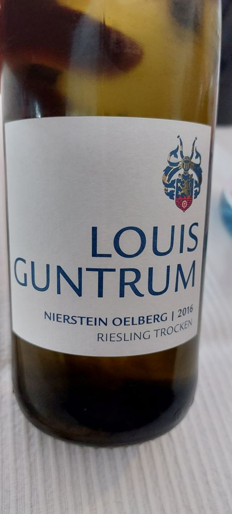 2016 Louis Guntrum Niersteiner Ölberg Riesling Trocken, Germany ...