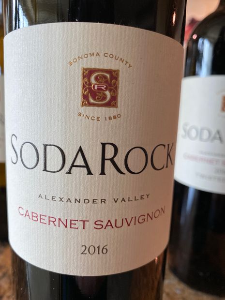 2016 Soda Rock Winery Cabernet Sauvignon, USA, California, Sonoma ...