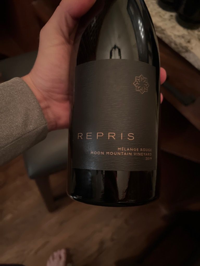 2019 Repris Mélange Rouge, USA, California, Sonoma County, Moon ...