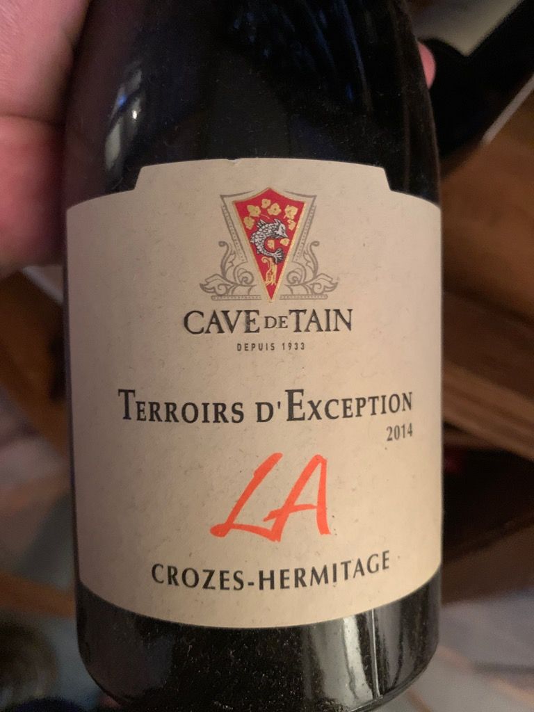 2017 Cave de Tain Crozes-Hermitage LA Terroirs d' Exception, France ...
