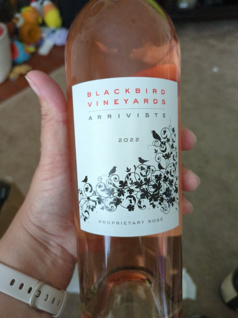 2022 Blackbird Vineyards Arriviste, USA, California - CellarTracker