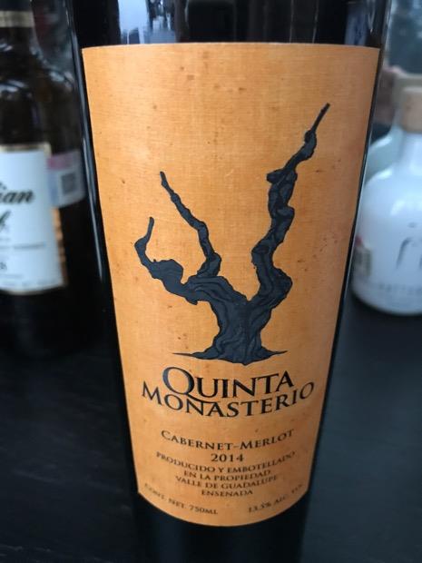 2015 Quinta Monasterio Cabernet-Merlot, Mexico, Baja California, Valle ...